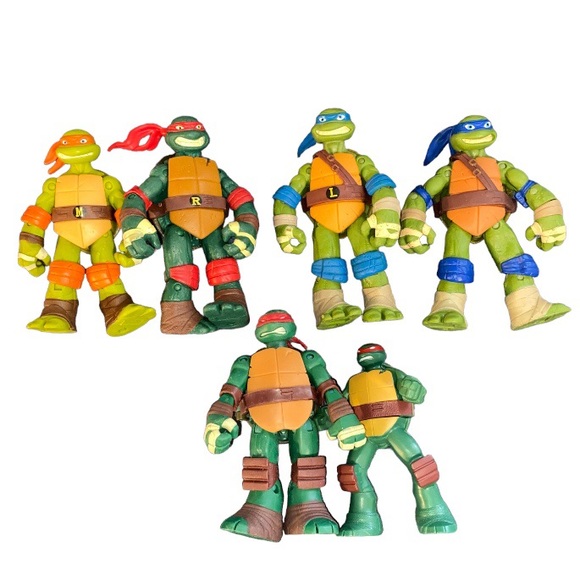 Playmates Toys | Toys | Lot Of 6 Viacom Playmates Tmnt Teenage Mutant ...